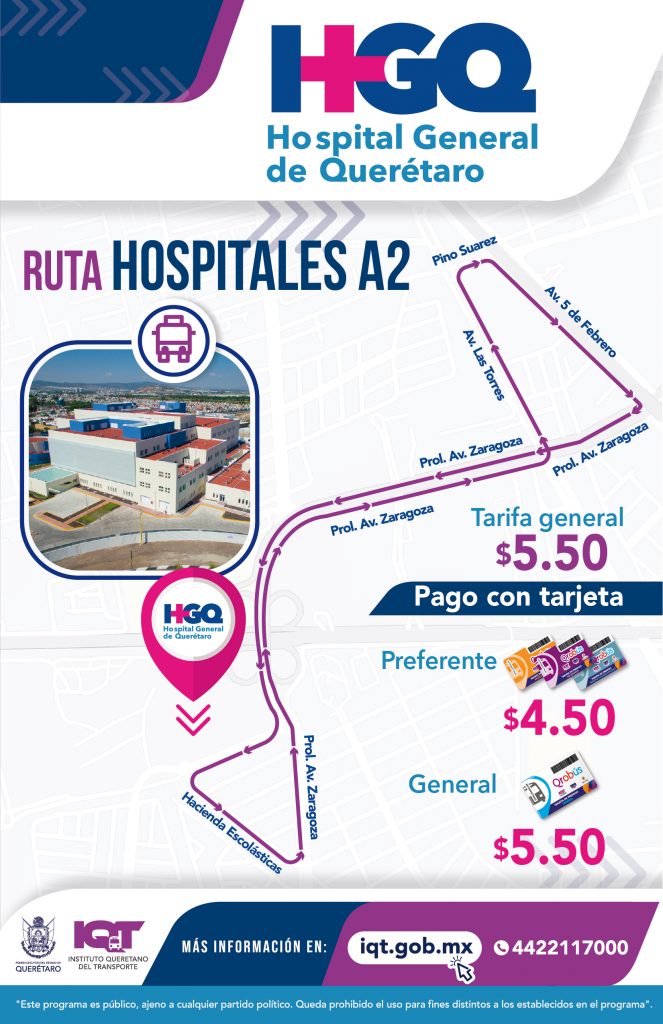 AGENCIA DE MOVILIDAD | RUTA HOSPITAL GENERAL